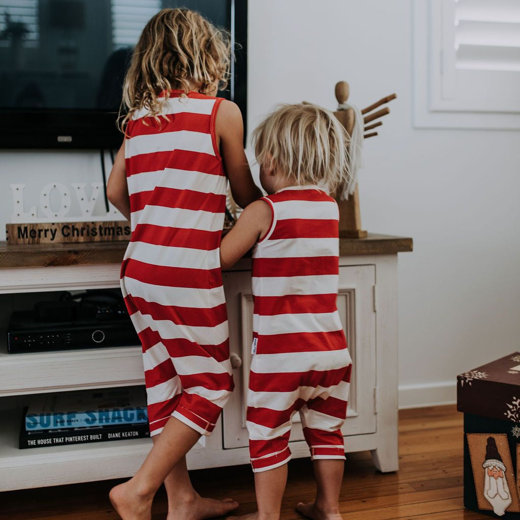 CANDY CANE - KIDS ONESIE / ROMPER – Duke of London